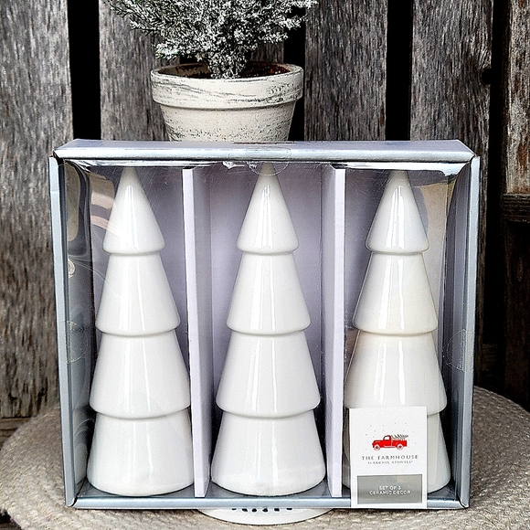 Rachel Ashwell | Holiday | Nwt The Farmhouse Rachel Ashwell Set Of 3 ...